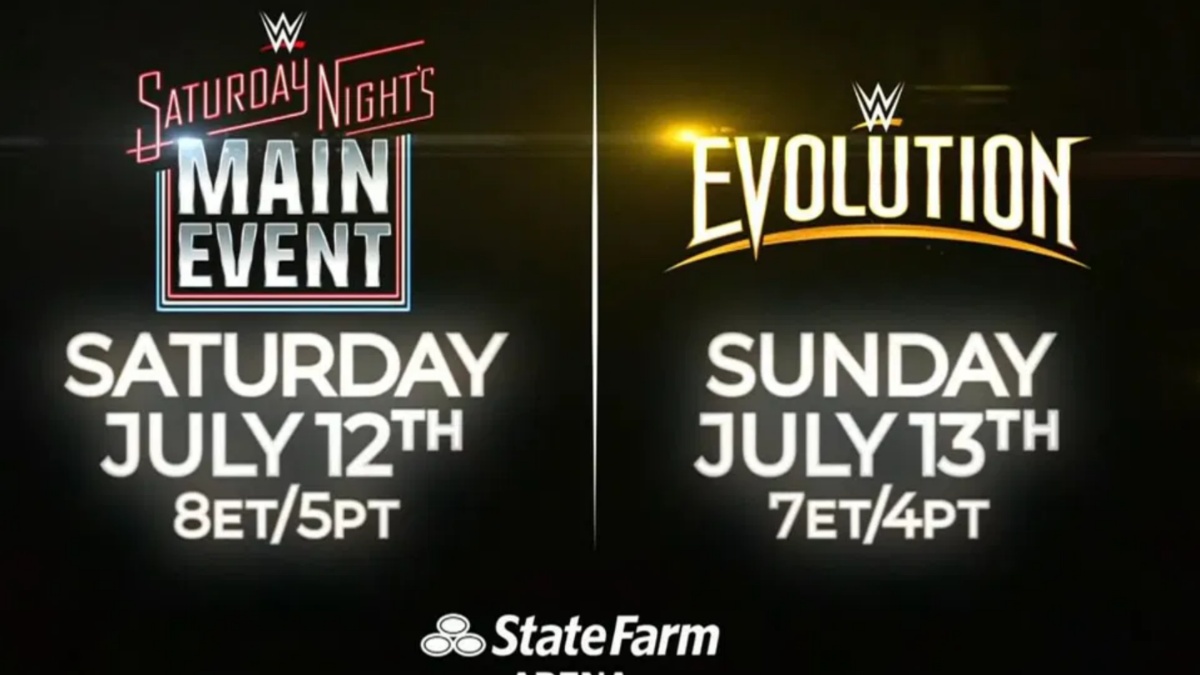WWE Announces Saturday Night's Main Event, Evolution & Great American Bash Over AEW All In Weekend
